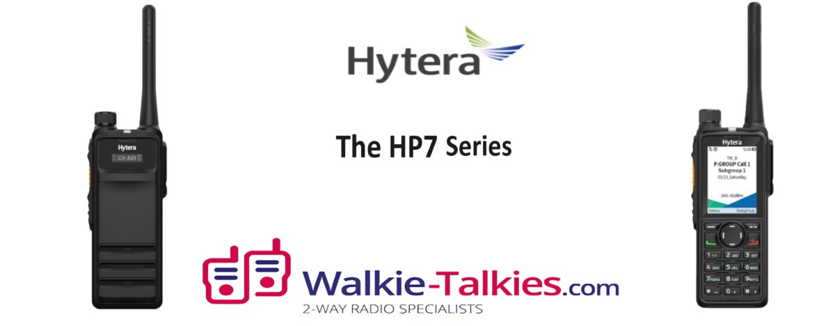 Latest Hytera Product available on the market: The HP7 - Walkie Talkies